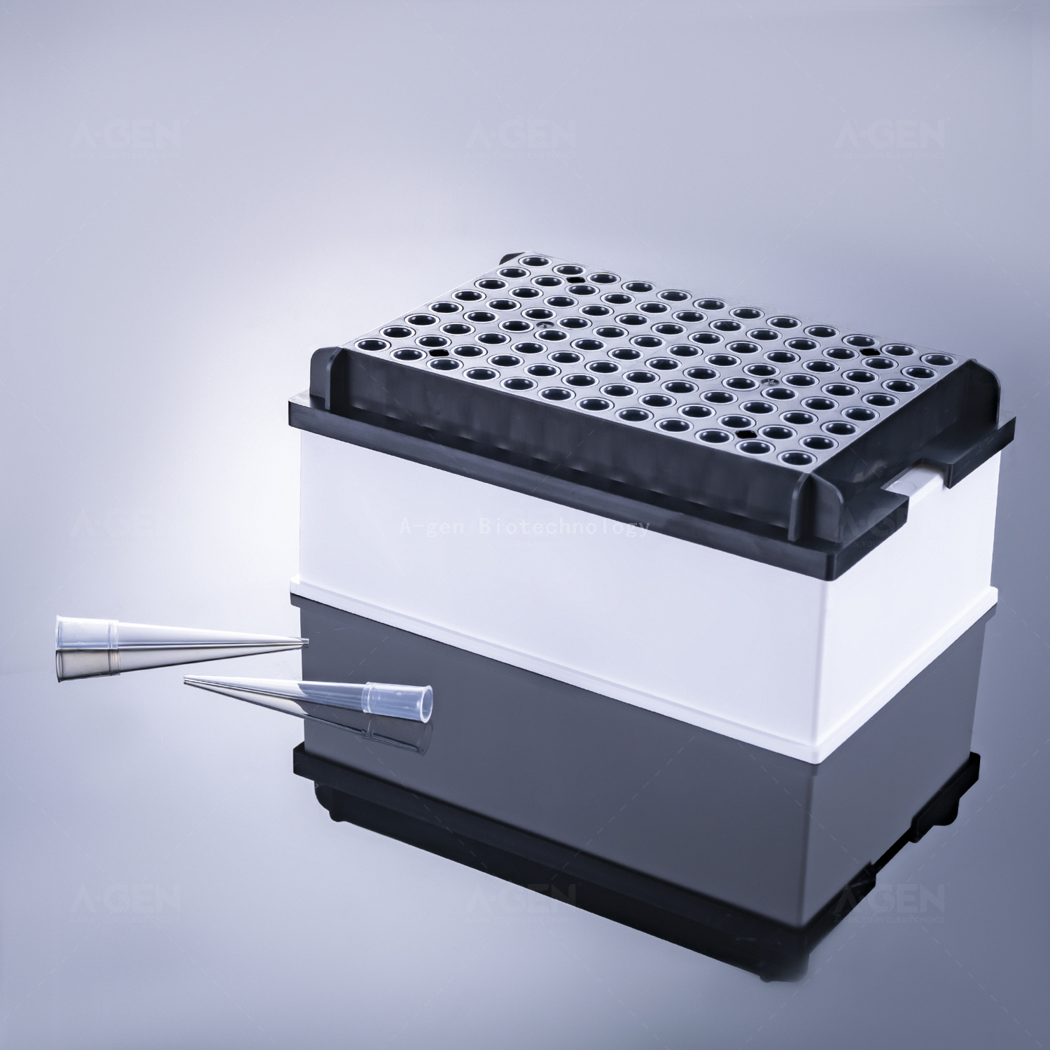 SBS Rack 200ul Pipette Tips Tecan MCA Transparent Tip filter (Sterile ...