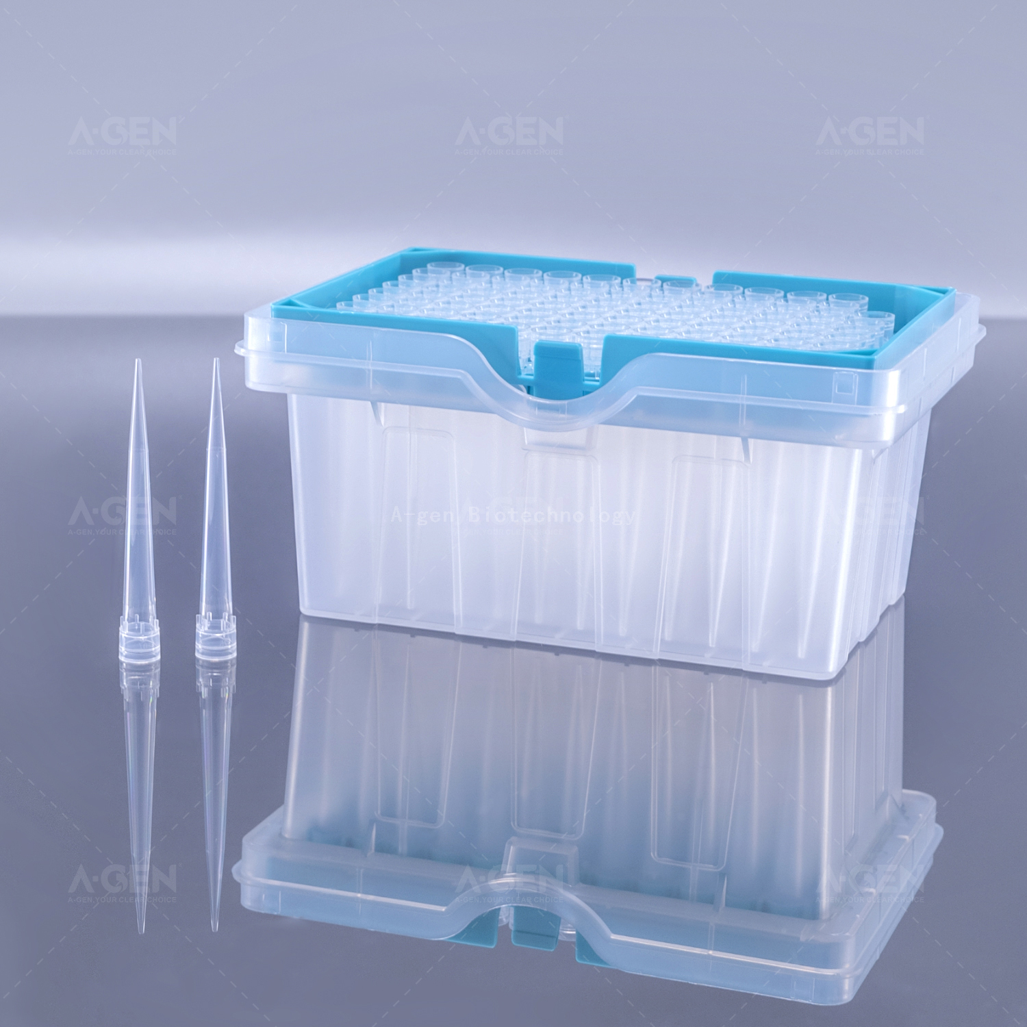 Low Retention Hamilton Pipette Tip 300μL Sterile Clear PP Pipette Tip ...