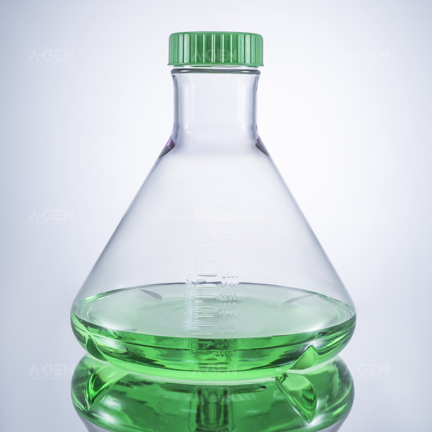 New 3L PC Sterile Sealed Cap 3000ml Breathable Cap Triangle Shaker ...