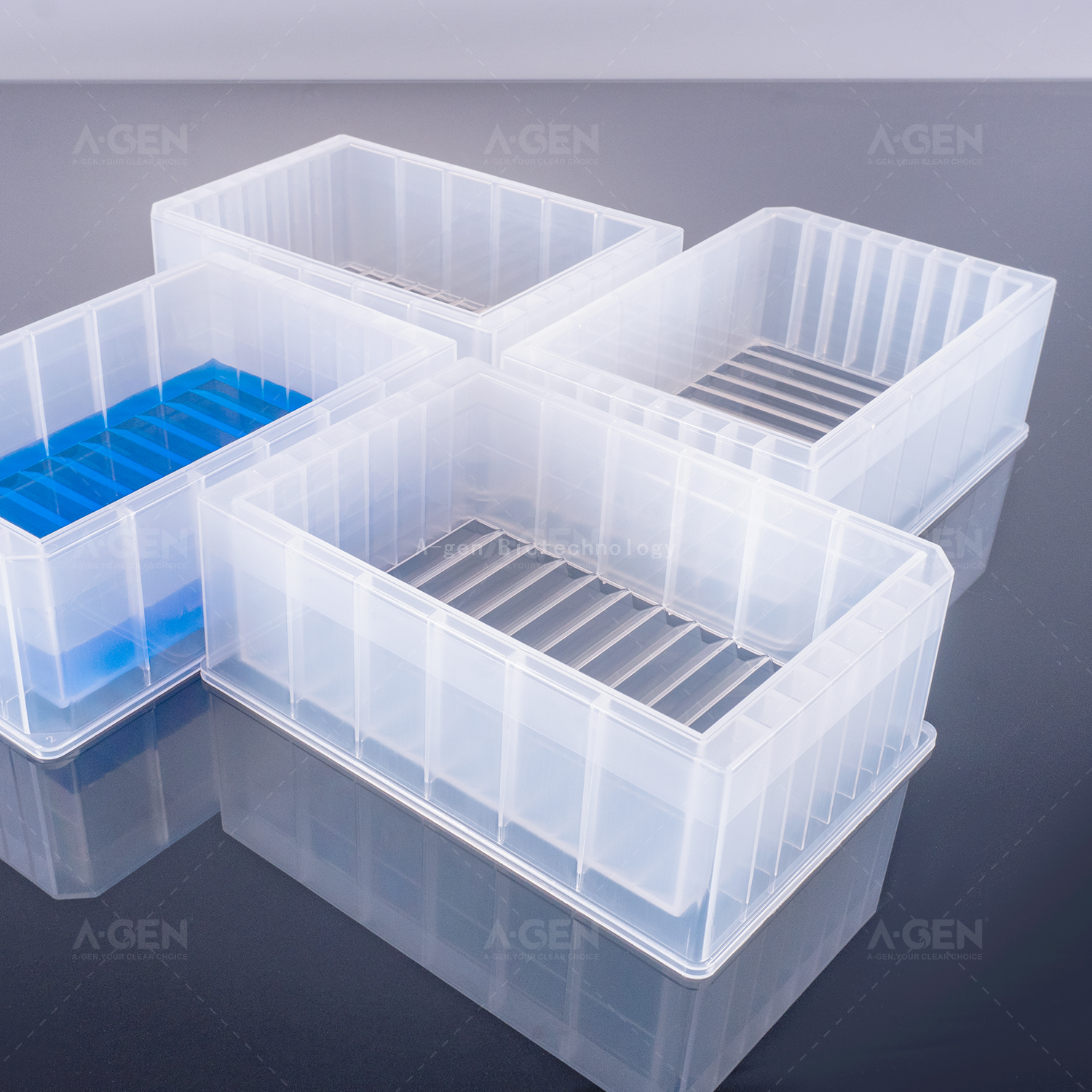 12-Channel Bottom Trough Reagent Reservoirs - High Profile 290mL ...