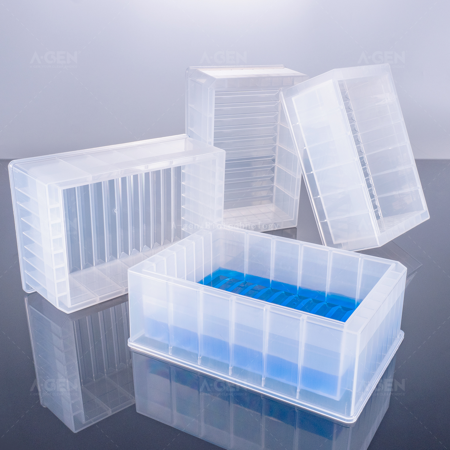 12-Channel Bottom Trough Reagent Reservoirs - High Profile 290mL ...