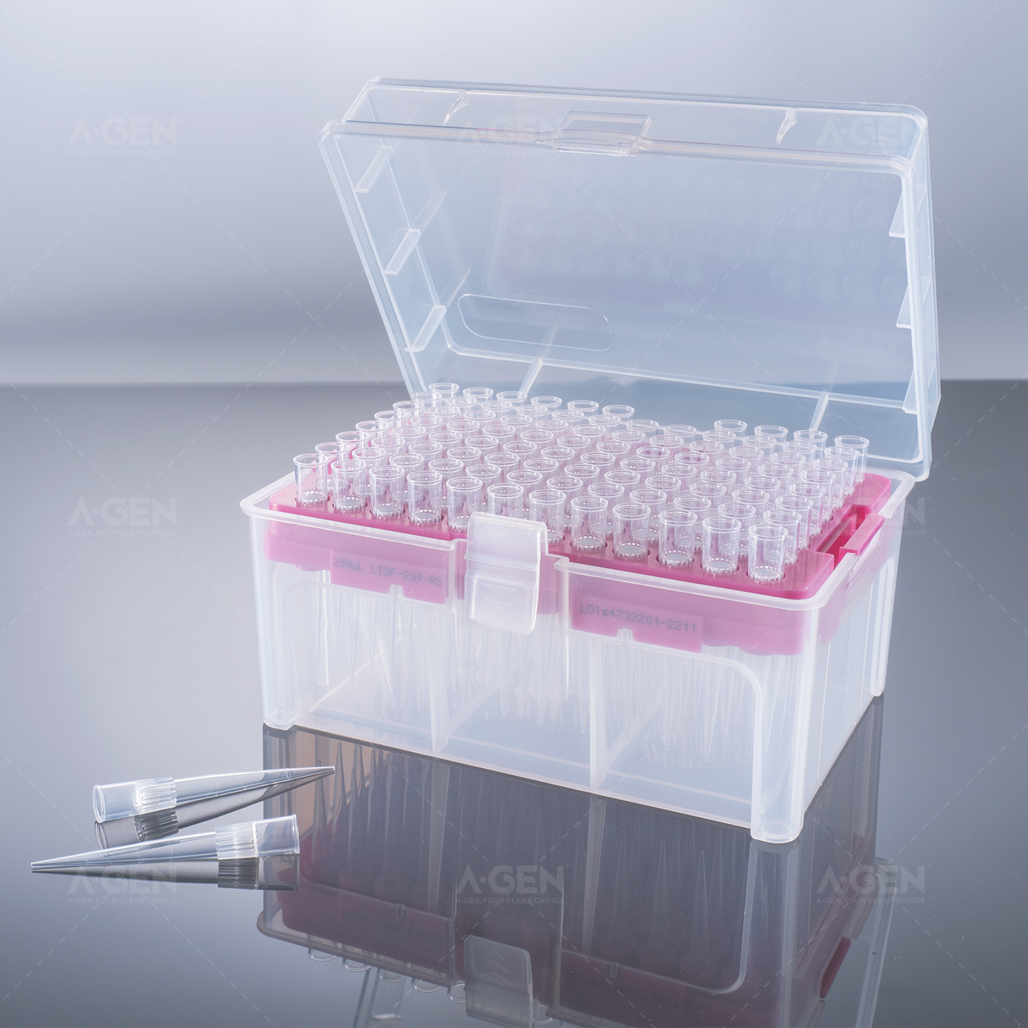 Rainin Low Retention 200uL Transparent Filter Tip with Packed in Bag ...