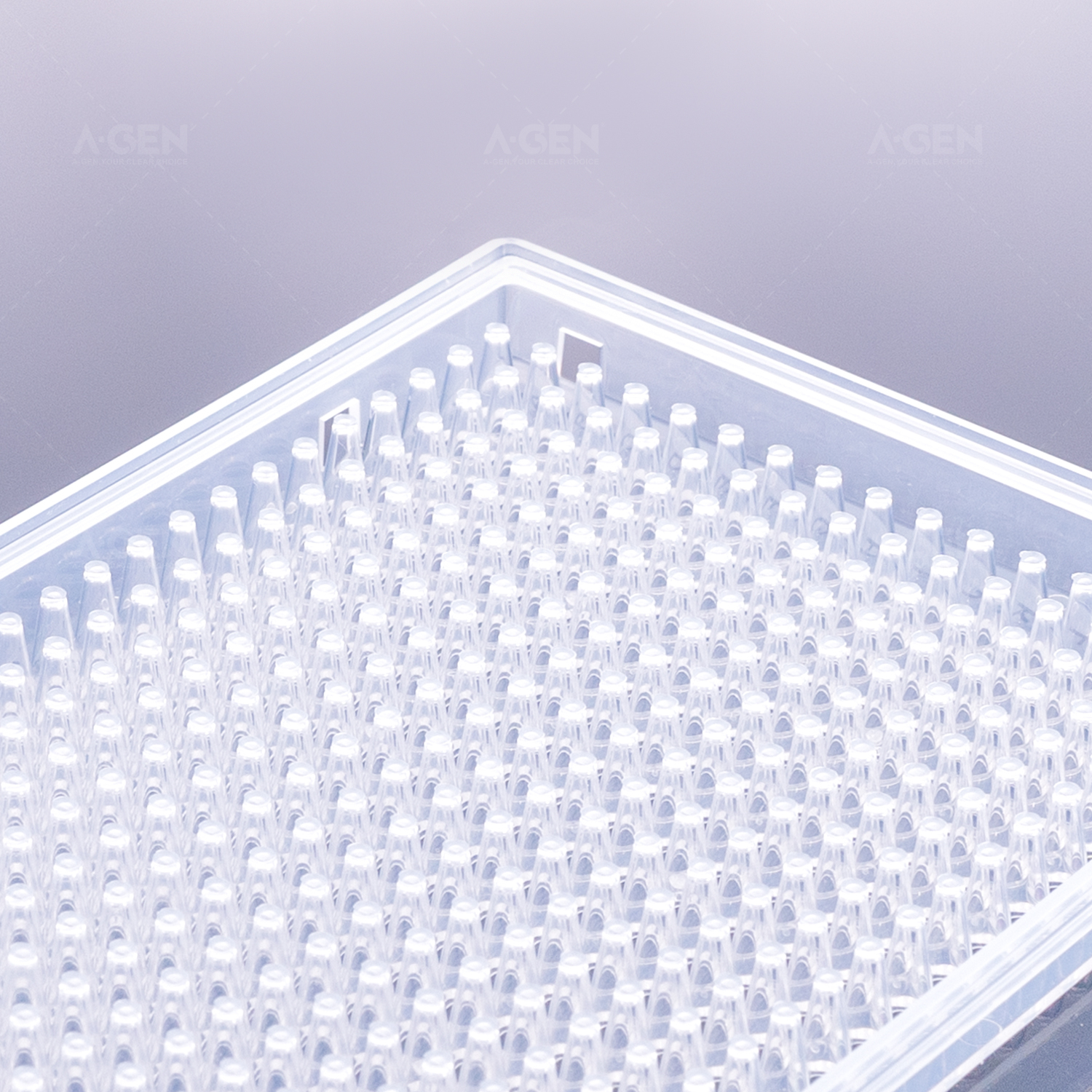 30μL 384well PCR Plate Double Corner Cut with Black Mark - Buy PCR ...