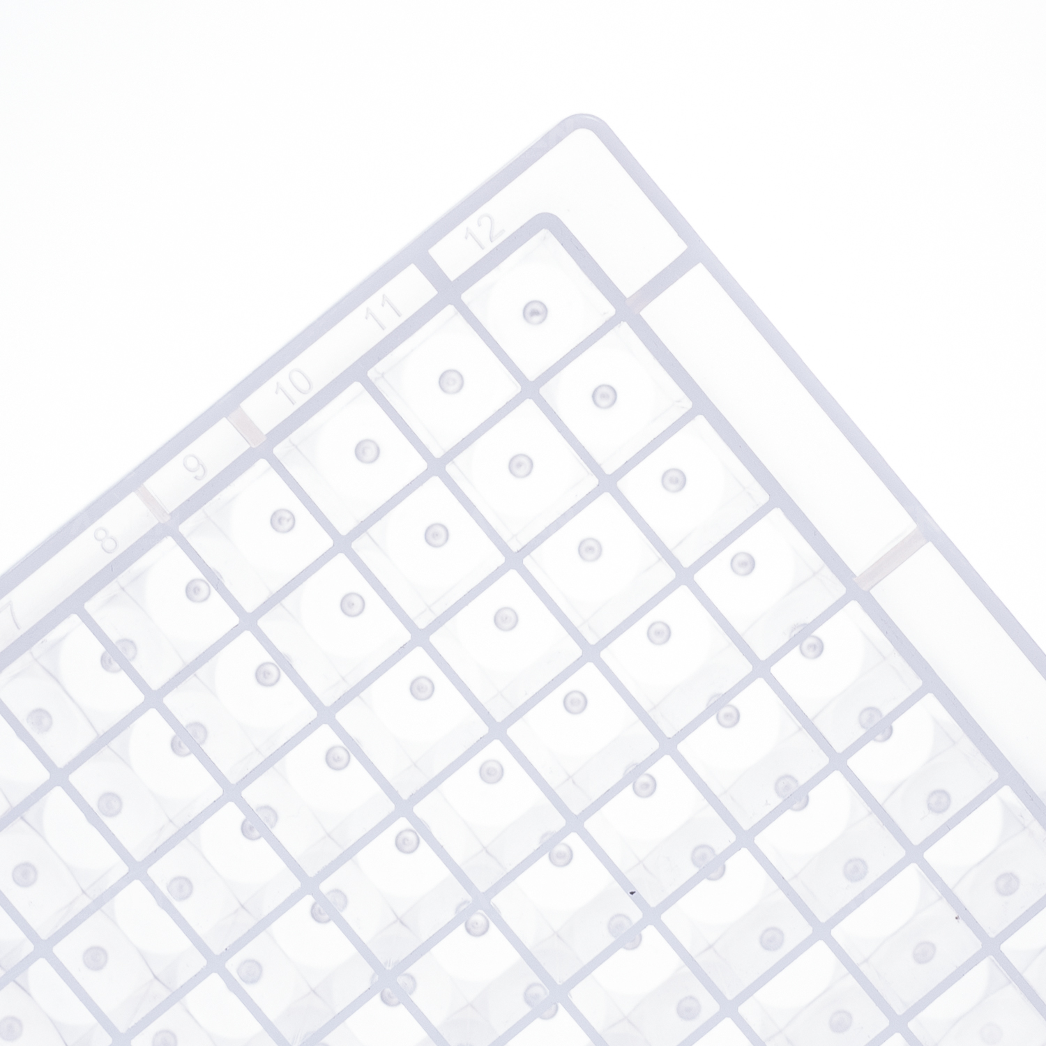 Polypropylene, 24 Square Deep Well Plate(V- Bottom with Two Levels ...